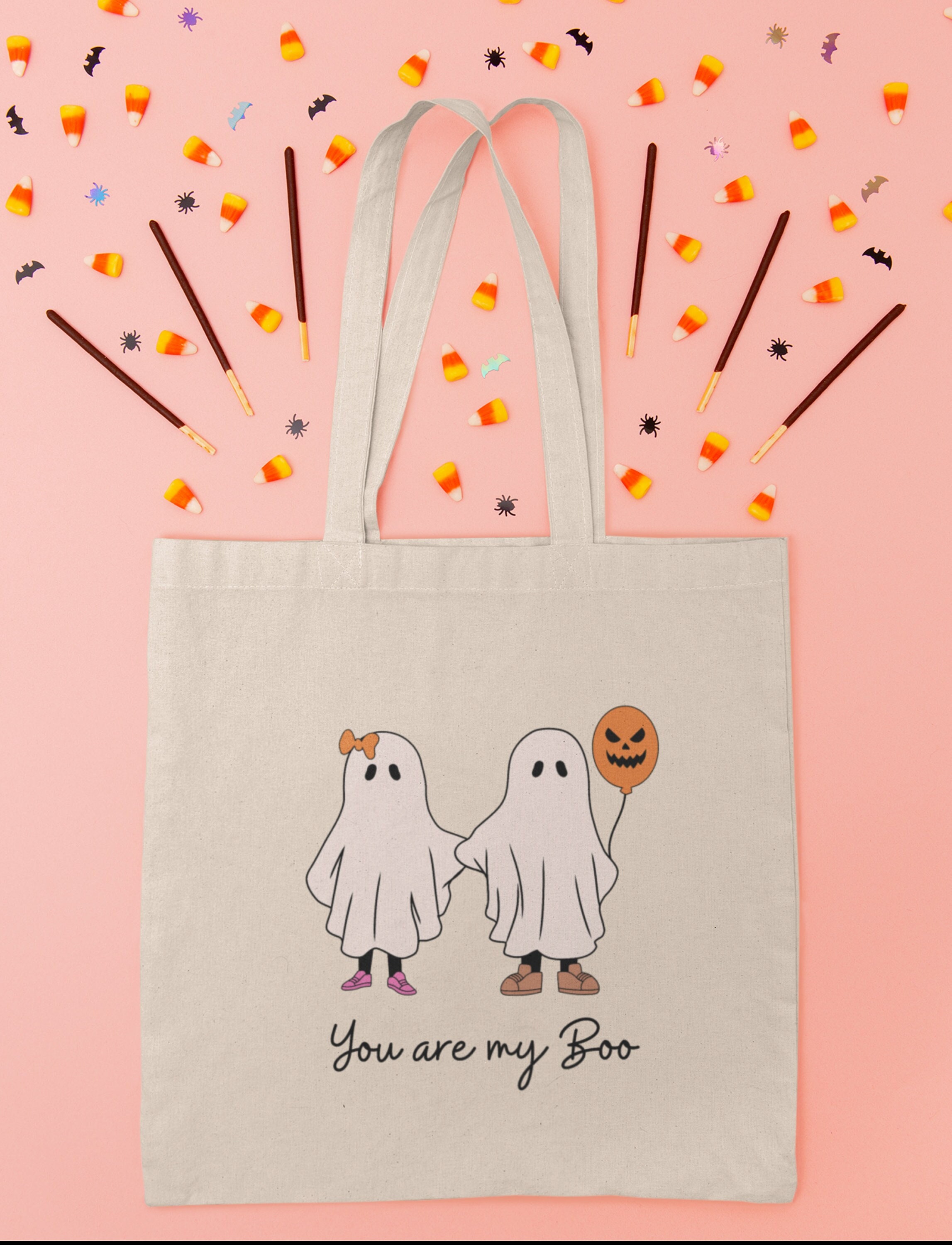 You Are My Boo Tote Bag Ghost Halloween Tote Bag Spooky - Etsy