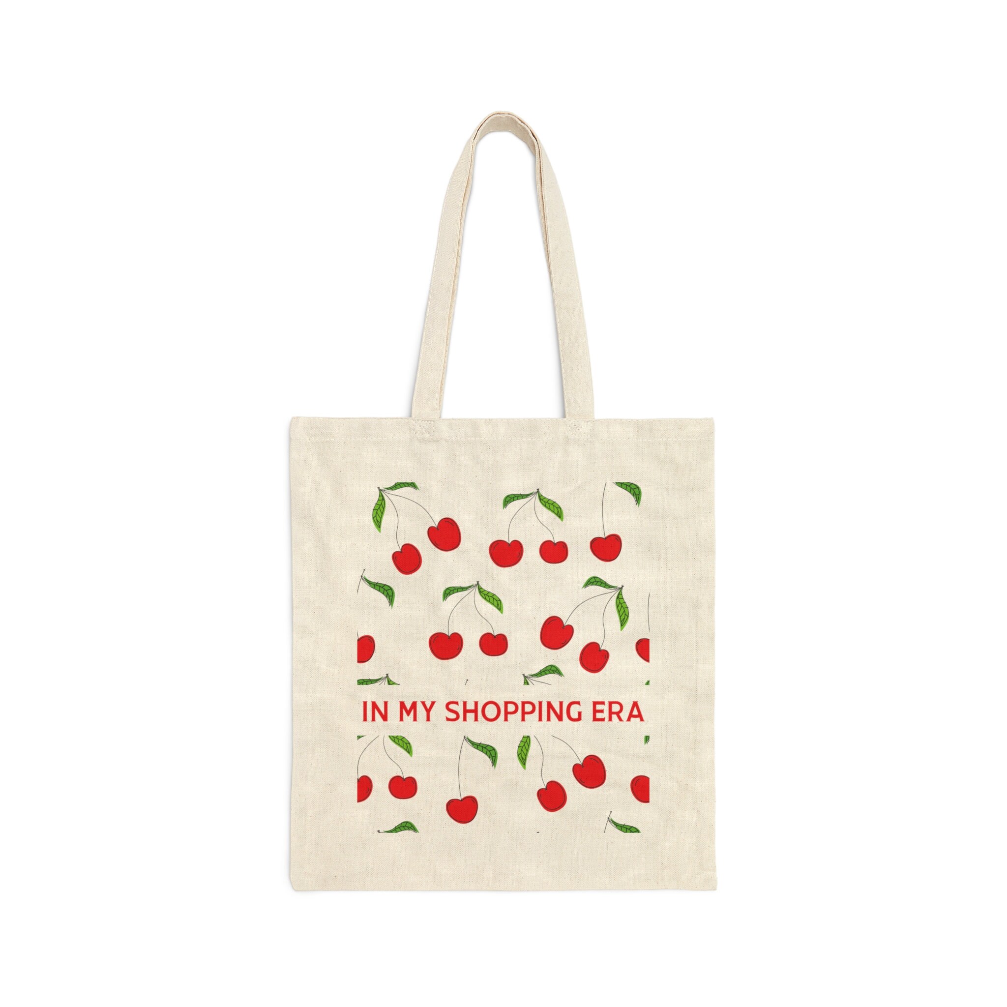 In My Shopping Era Tote Bag Aesthetic Tote Bag Cherry Tote - Etsy
