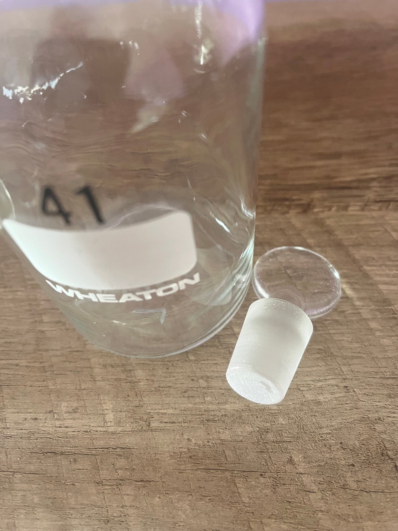 250 Milliliter T. C. Wheaton Chemistry Bottle With Glass Stopper - Etsy