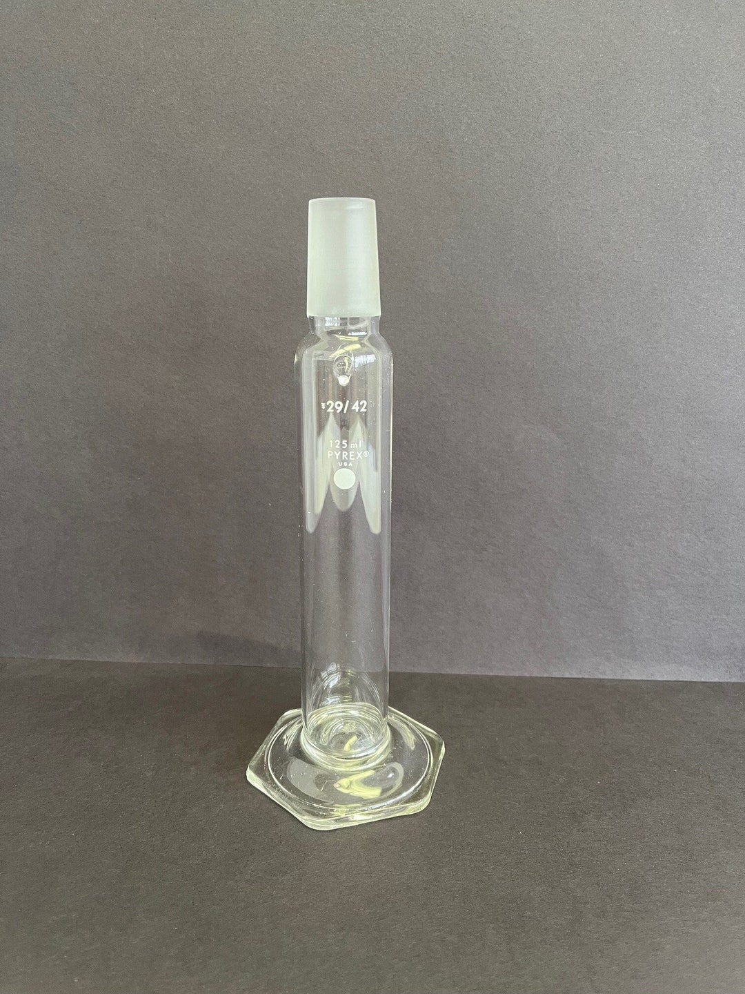 Pyrex Glass Standing Cylinder - 125 Mls - Etsy