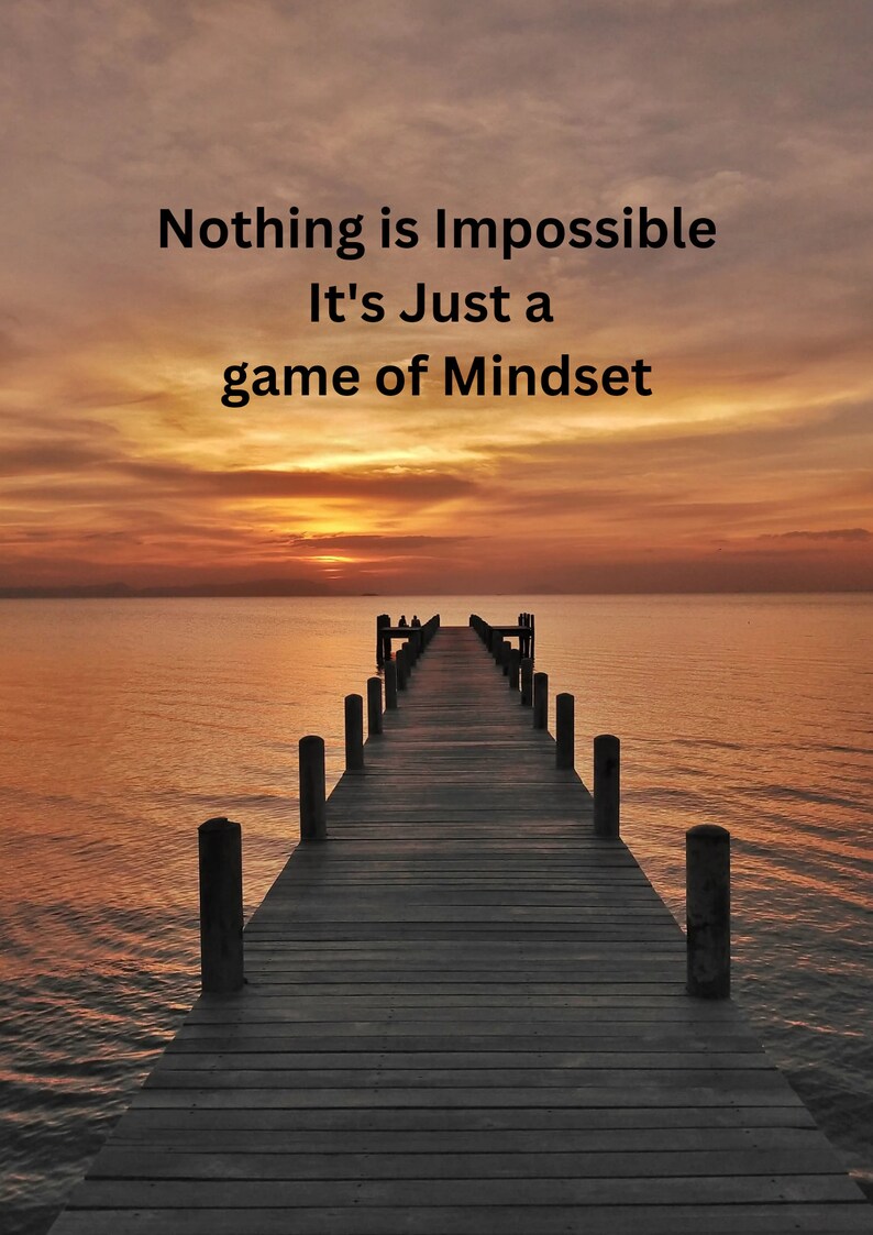 3D Painting With Motivational Quotes || Digital Print for Home Decor - Etsy