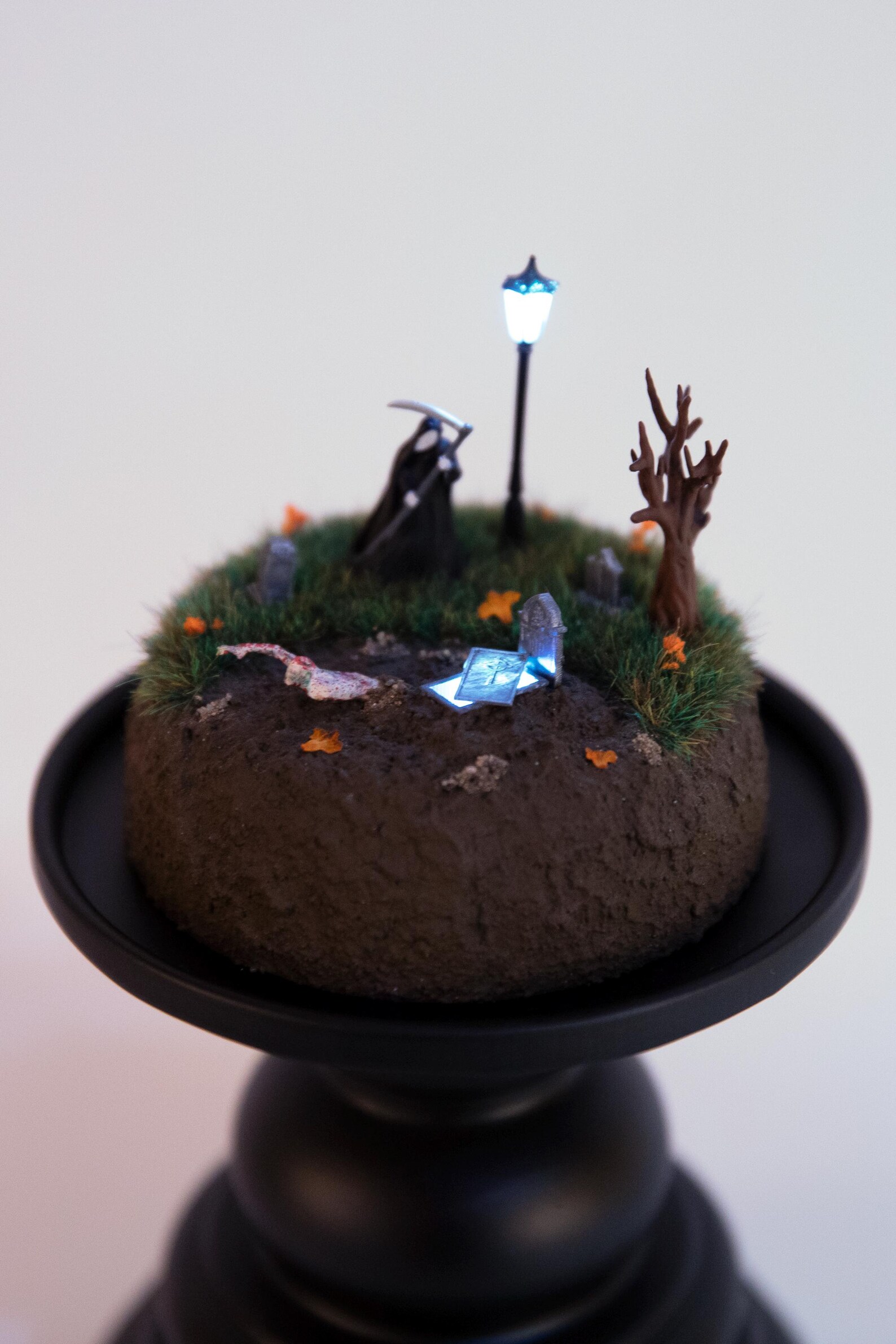 Grim Reaper Haunted Diorama - Etsy
