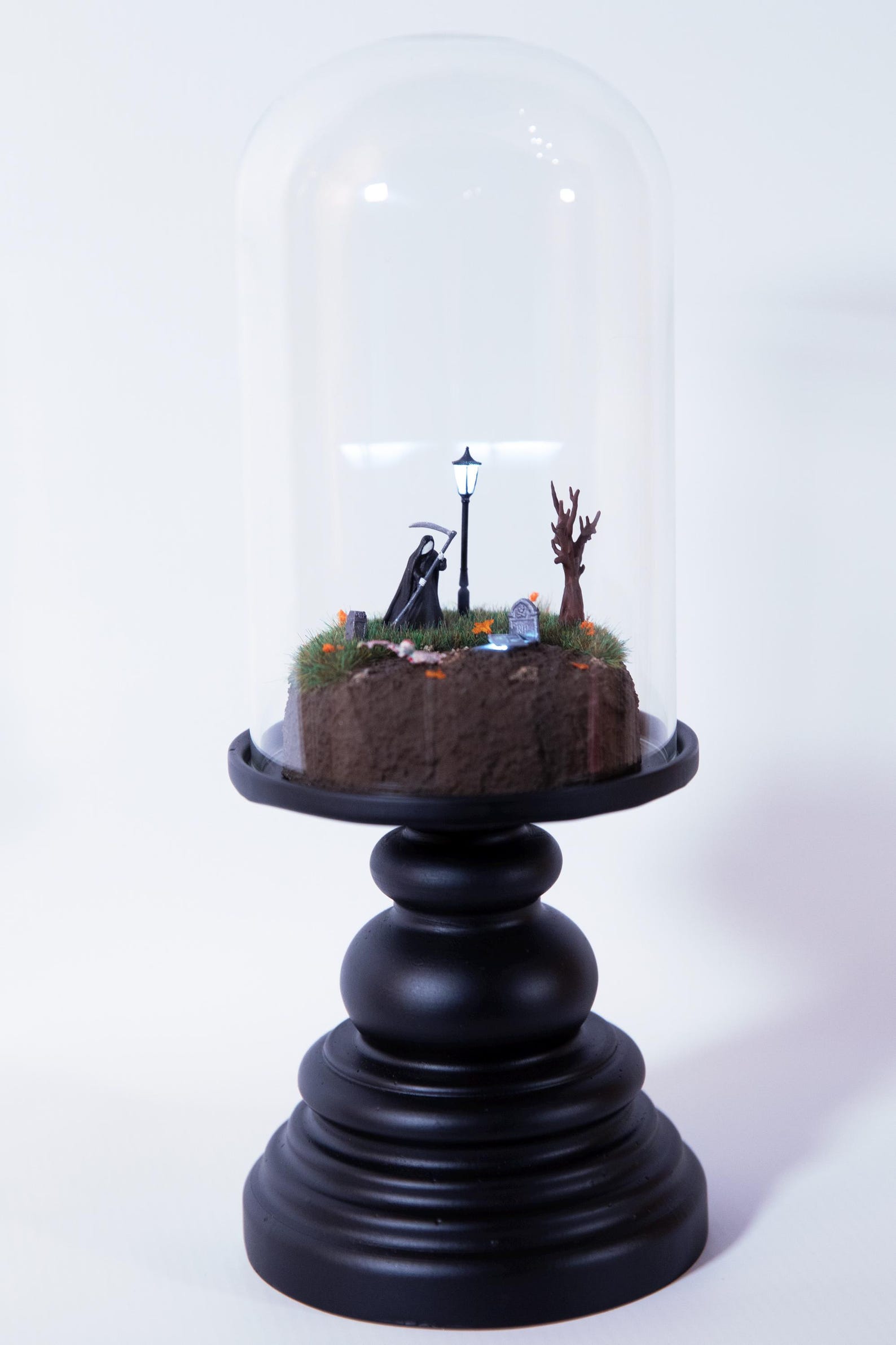 Grim Reaper Haunted Diorama - Etsy