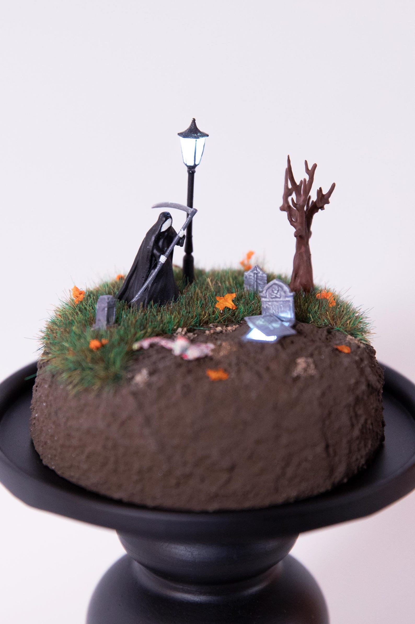 Grim Reaper Haunted Diorama - Etsy