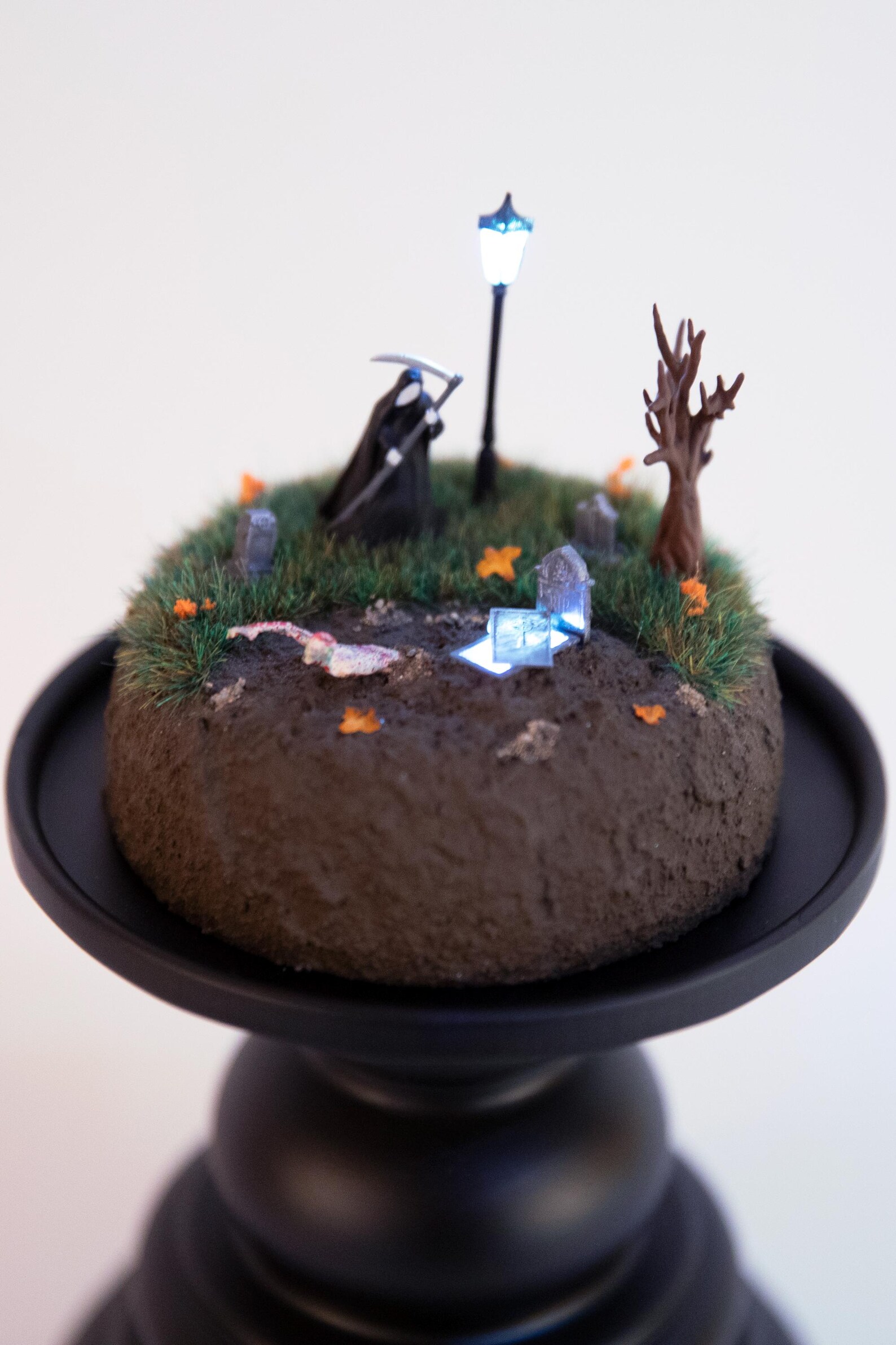 Grim Reaper Haunted Diorama - Etsy