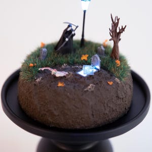 Grim Reaper Haunted Diorama - Etsy
