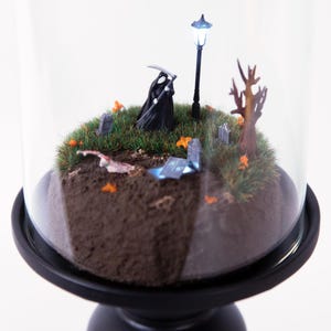 Grim Reaper Haunted Diorama - Etsy
