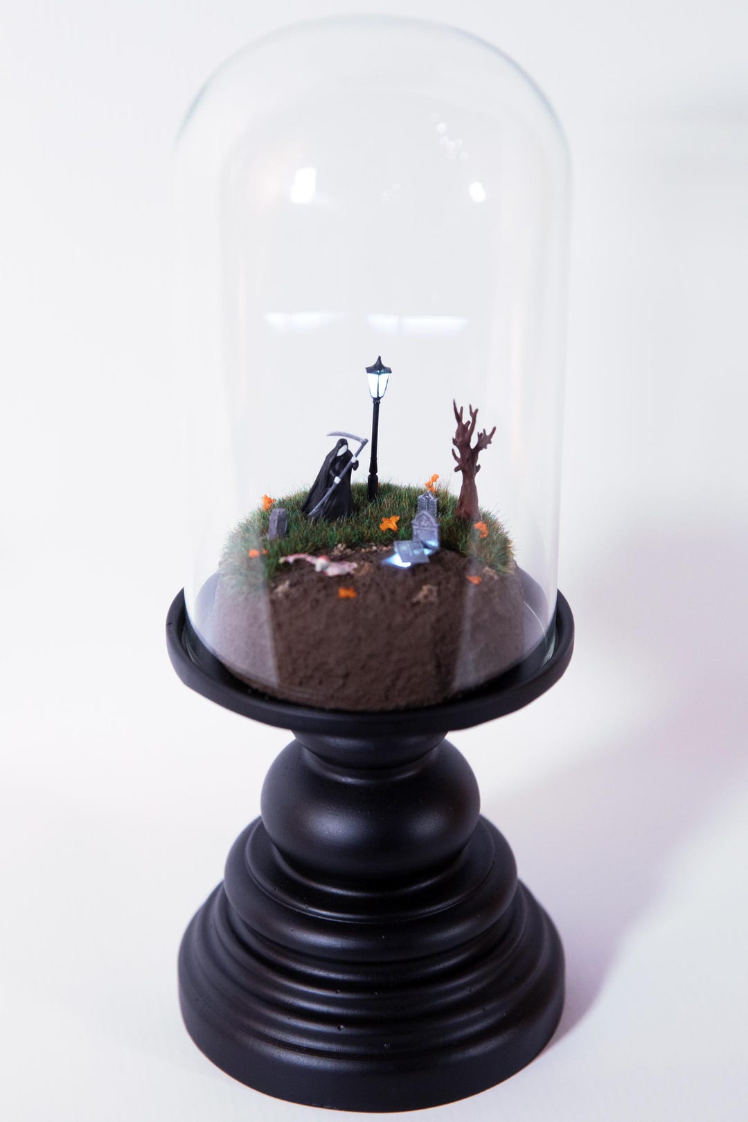 Grim Reaper Haunted Diorama - Etsy