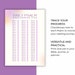 Printable Daily Psalm Bible Reading Plan Psalm a Day Spiritual Growth ...