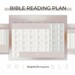 Printable Daily Bible Reading Plan 2023-2024 4 Readings per Day Read ...