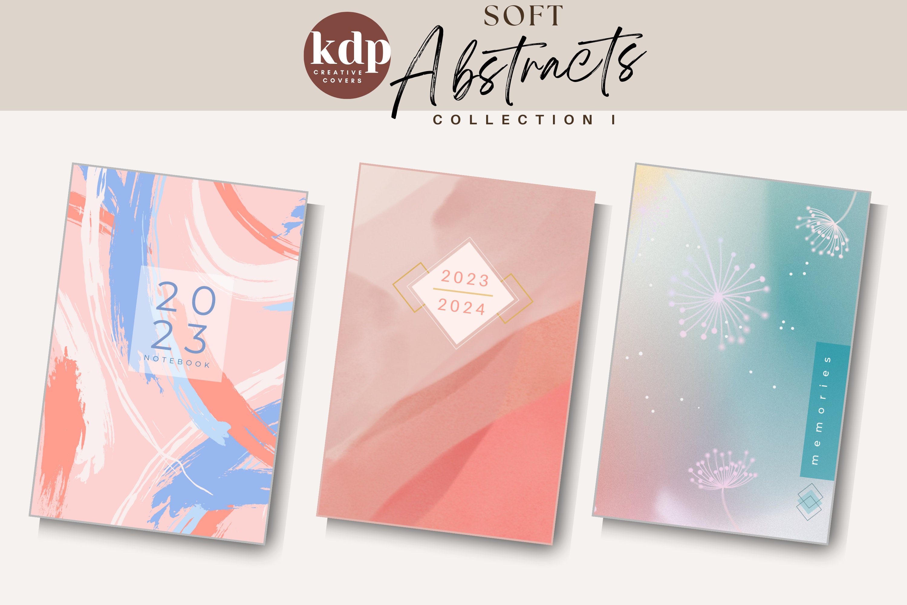 6 KDP Book Cover Templates, Editable in Canva, 6x 9 Paperback for 120 ...
