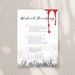 Twilight Bachelorette Invitations | 5x7 Digital and Print Template ...