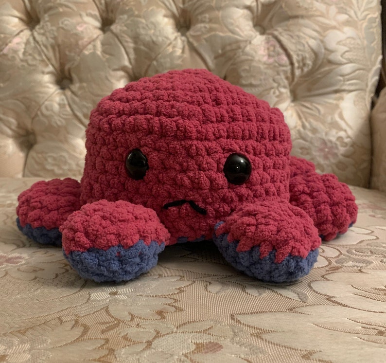 Reversible Octopus CROCHET PATTERN | Inside Out Octopus PDF Crochet ...