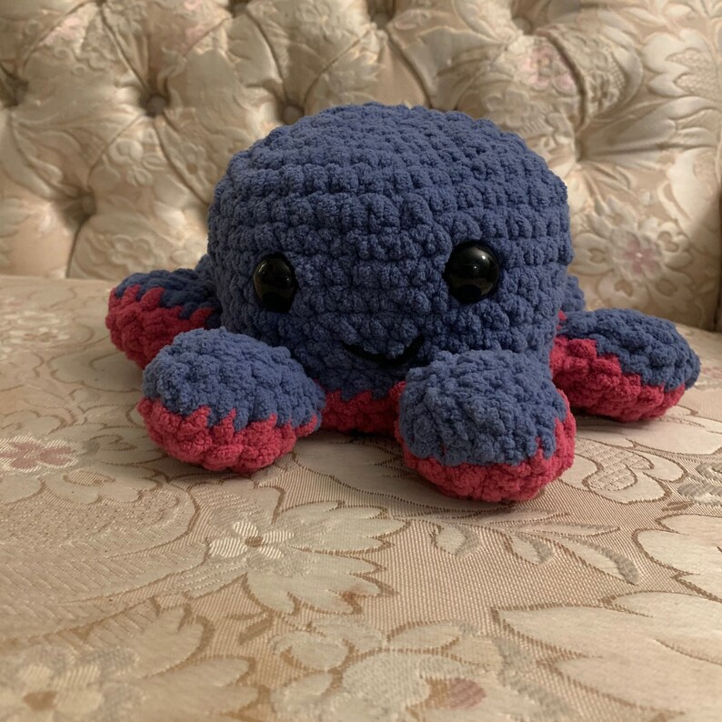 Reversible Octopus CROCHET PATTERN | Inside Out Octopus PDF Crochet ...