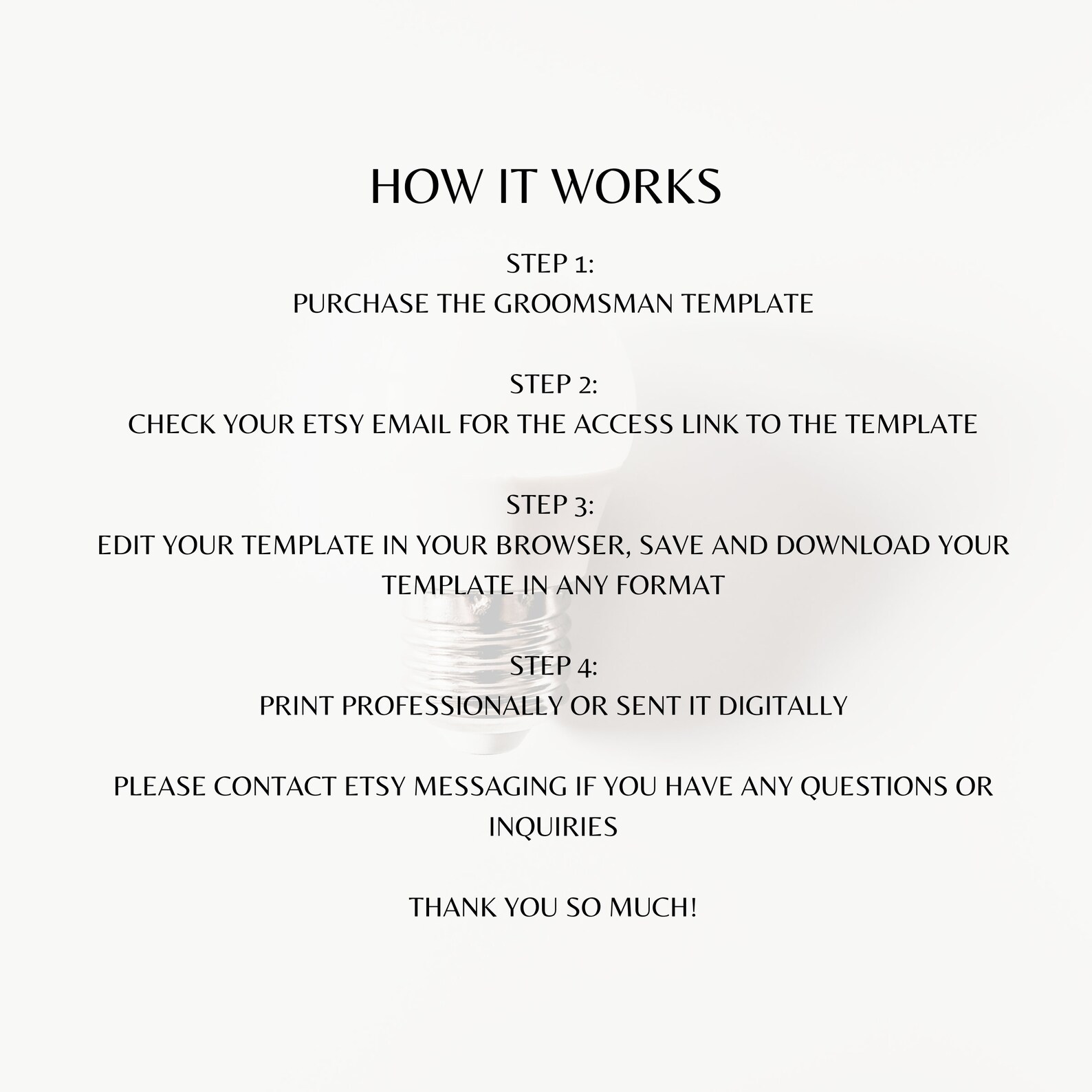Groomsman Info Card Canva Template Groomsman Proposal Card Groomsman ...