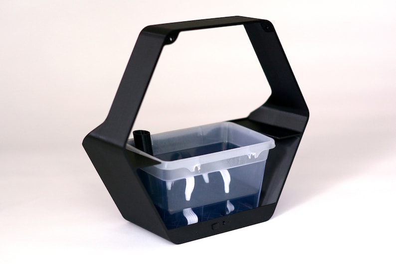 3D Printed Hexagon Self-watering Wall Planters - Etsy