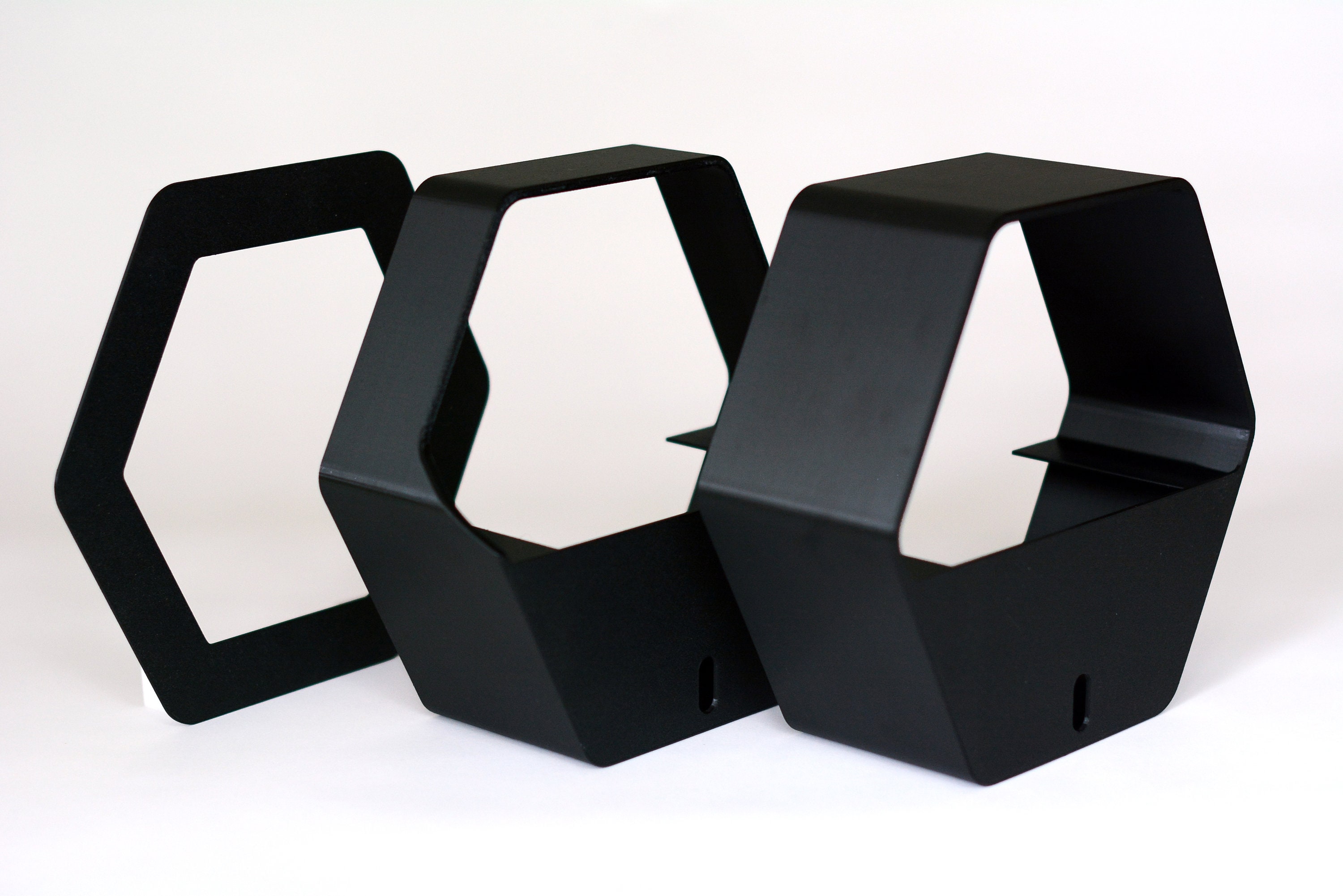 3D Printed Hexagon Self-watering Wall Planter 2 and 3 Sets - Etsy