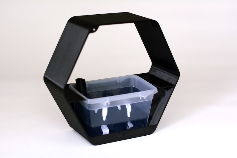 3D Printed Hexagon Self-watering Wall Planter 2 and 3 Sets - Etsy