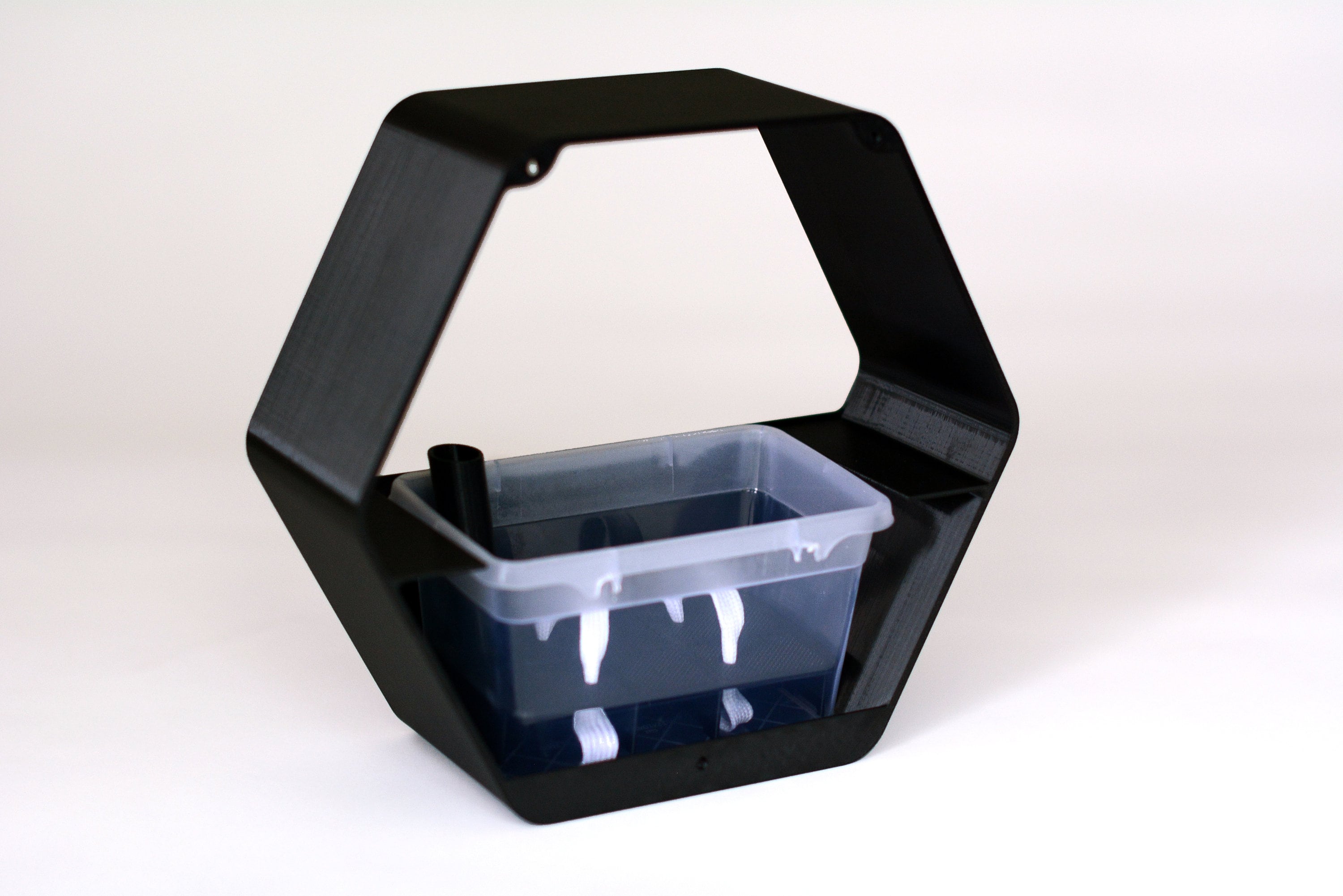 3D Printed Hexagon Self-watering Wall Planters - Etsy