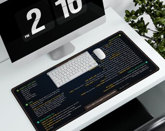 Desk Mats Blender Shortcuts and More - Etsy