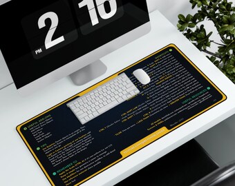 Desk Mats - Blender Shortcuts and More - Etsy