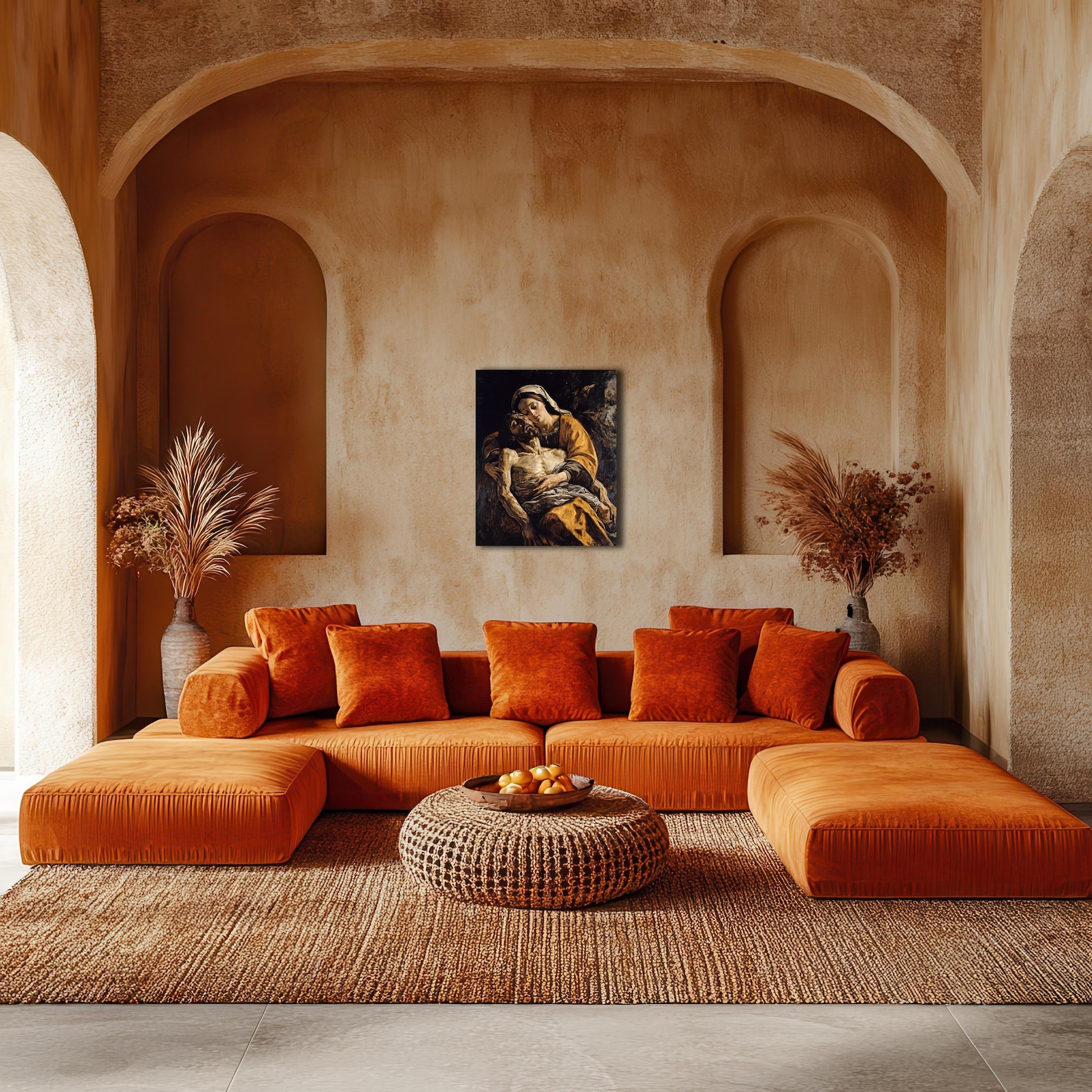 Sacred Pietà Digital Art Print | Religious Wall Decor | Devotional Gift ...