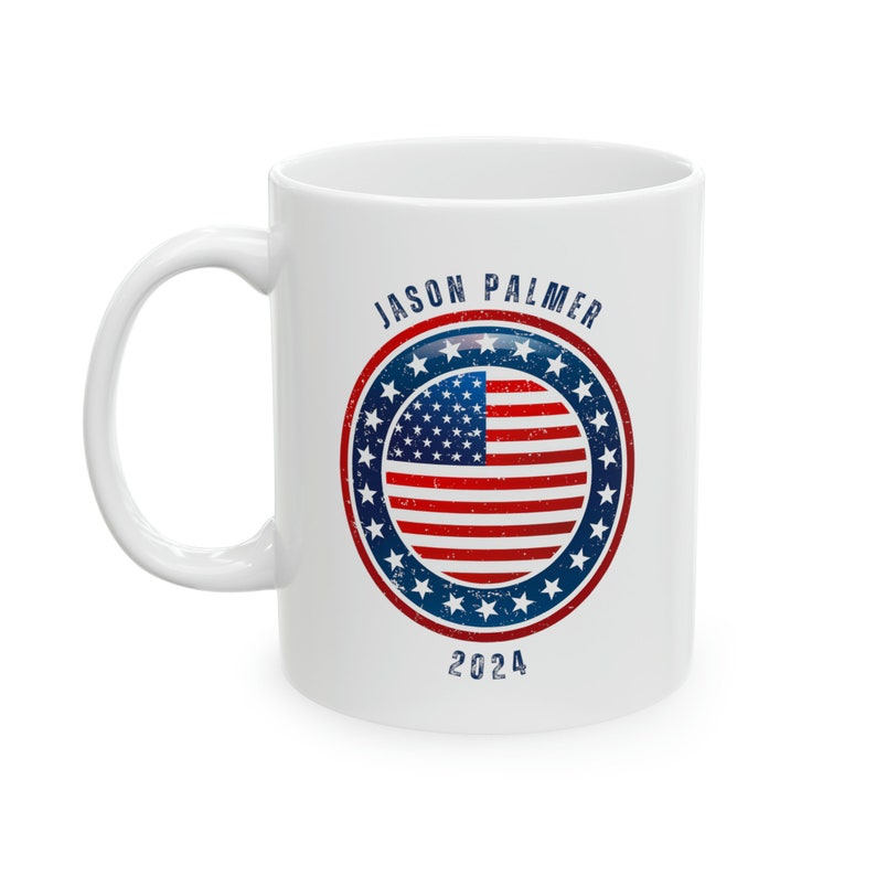 Jason Palmer Commemorative Mug Patriotic Artwork for American Samoa's ...