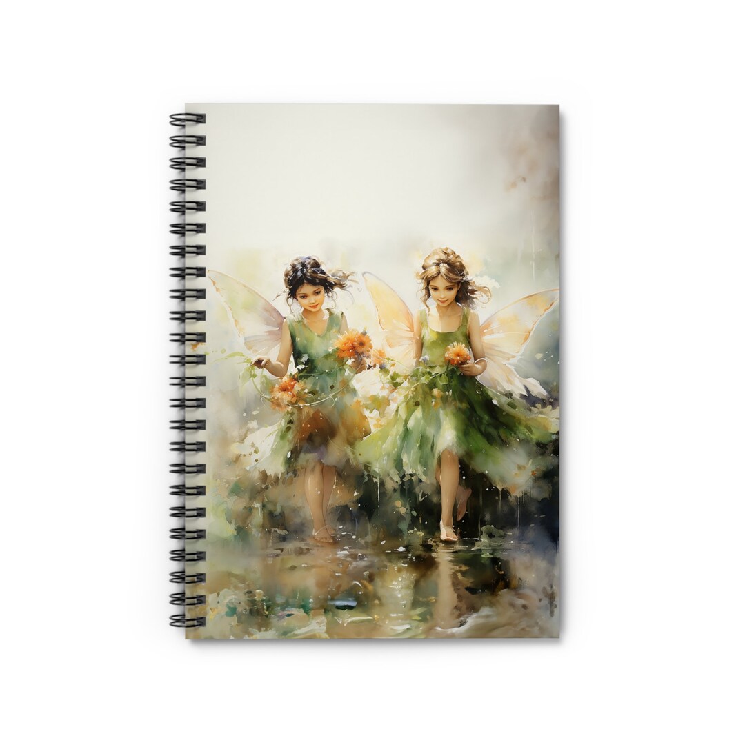 Irish Folklore Fairies Watercolor Notebook Enchanting Fantasy Art - Etsy