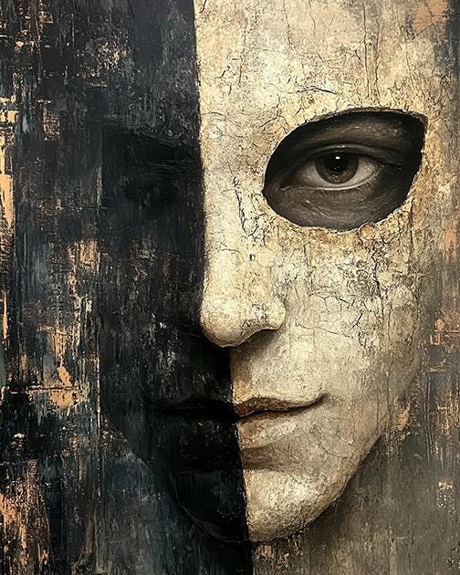 Iron Mask Digital Art Print | 12x15" Dark Portrait Wall Decor | 300 DPI ...