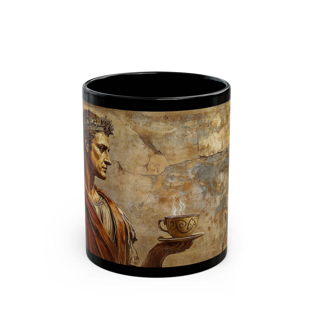 Julius Caesar Coffee Mug | Roman Emperor History Humor | Gift for ...