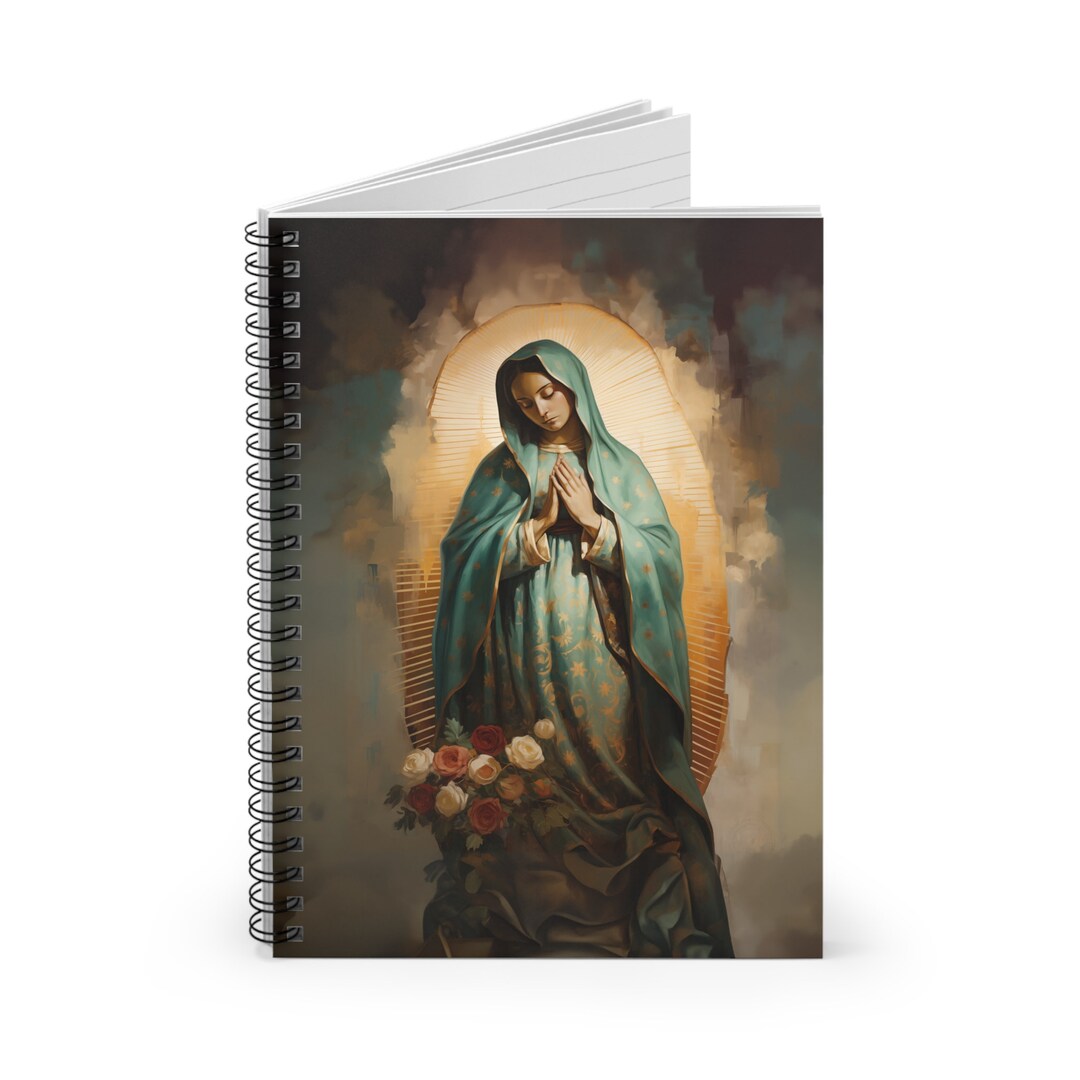 Our Lady of Guadalupe Spiral Notebook - Reverent Devotion - Etsy