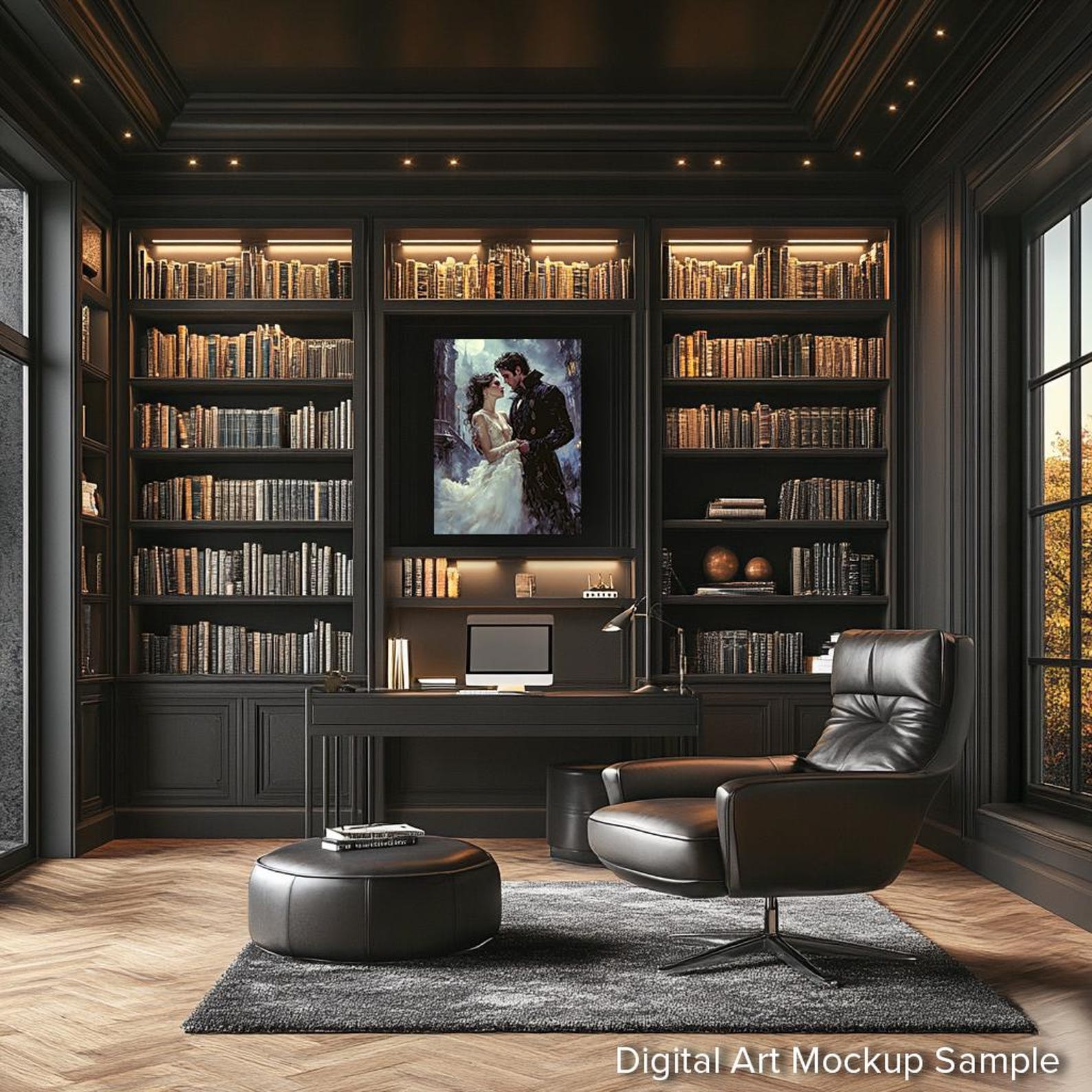 Gothic Romance Digital Print | 15x20" Vampiric Wedding Art | 300 DPI ...