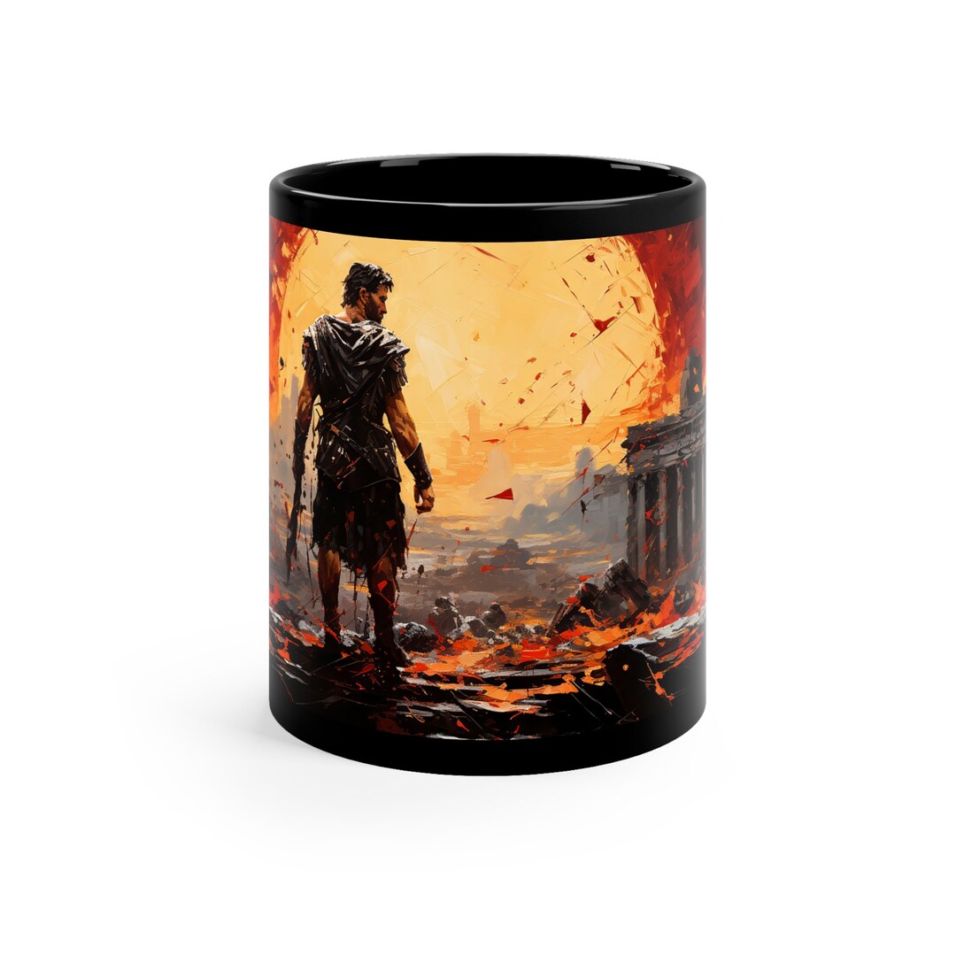 Gladiator's Sunset Mug - Etsy UK