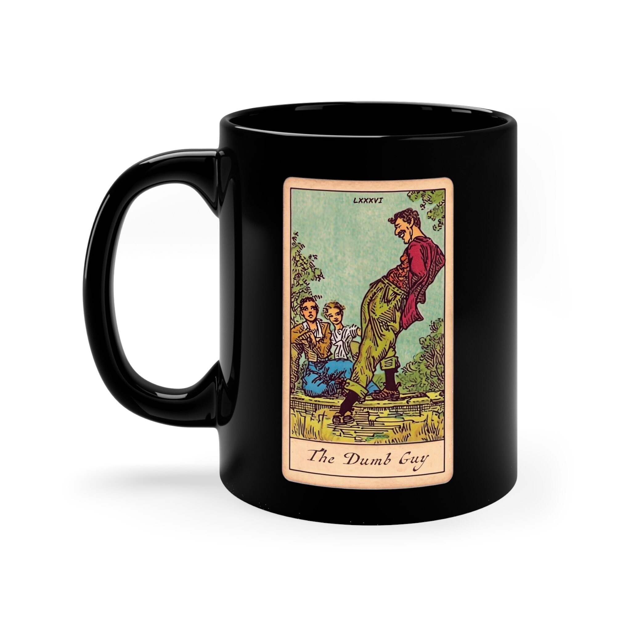 Funny Tarot Card Mug Satirical Coffee Cup With Humorous Image, Perfect ...
