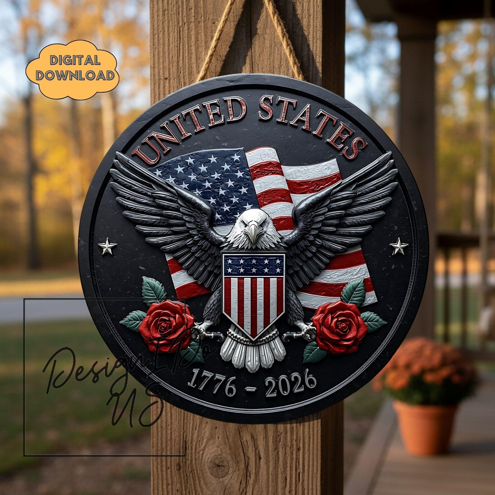 USA 250th Anniversary PNG, 1776-2026, America 250 Emblem ...