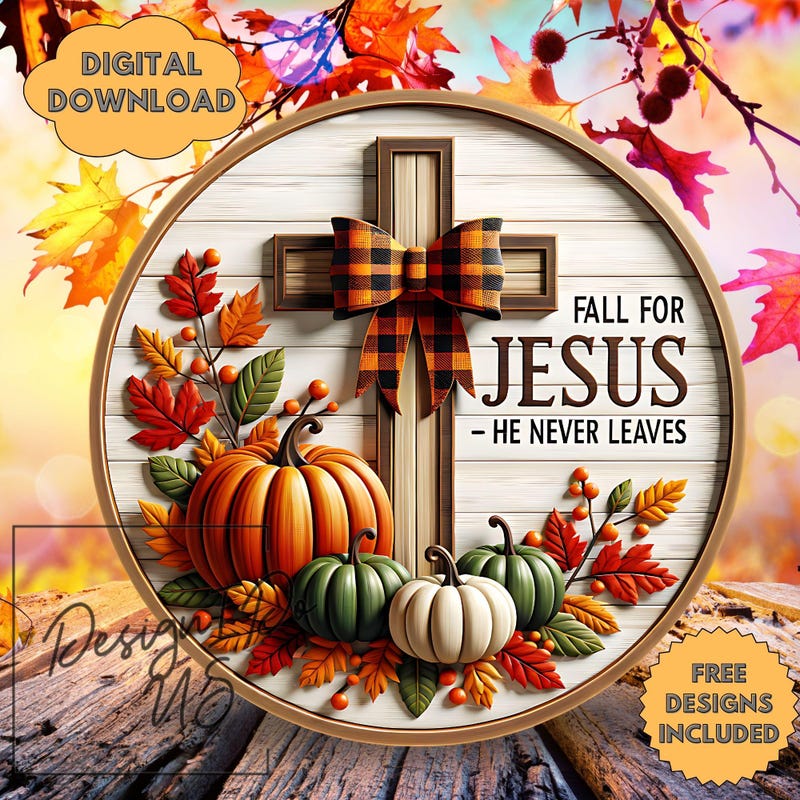 Religious Fall Clipart - Etsy