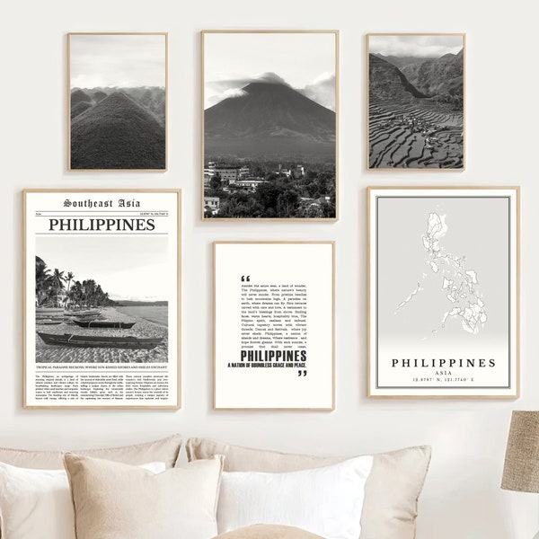 Filipino Black and White Art - Etsy