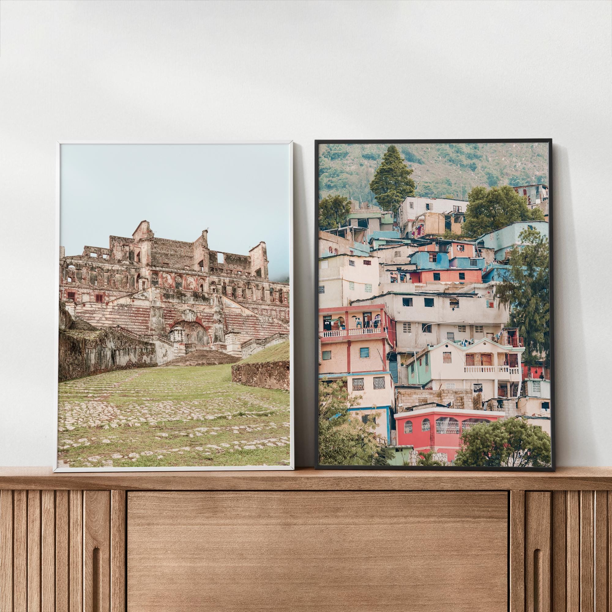 Haiti Print Set of 6, Haiti Map Decor, Haiti Wall Art Photos, Caribbean ...
