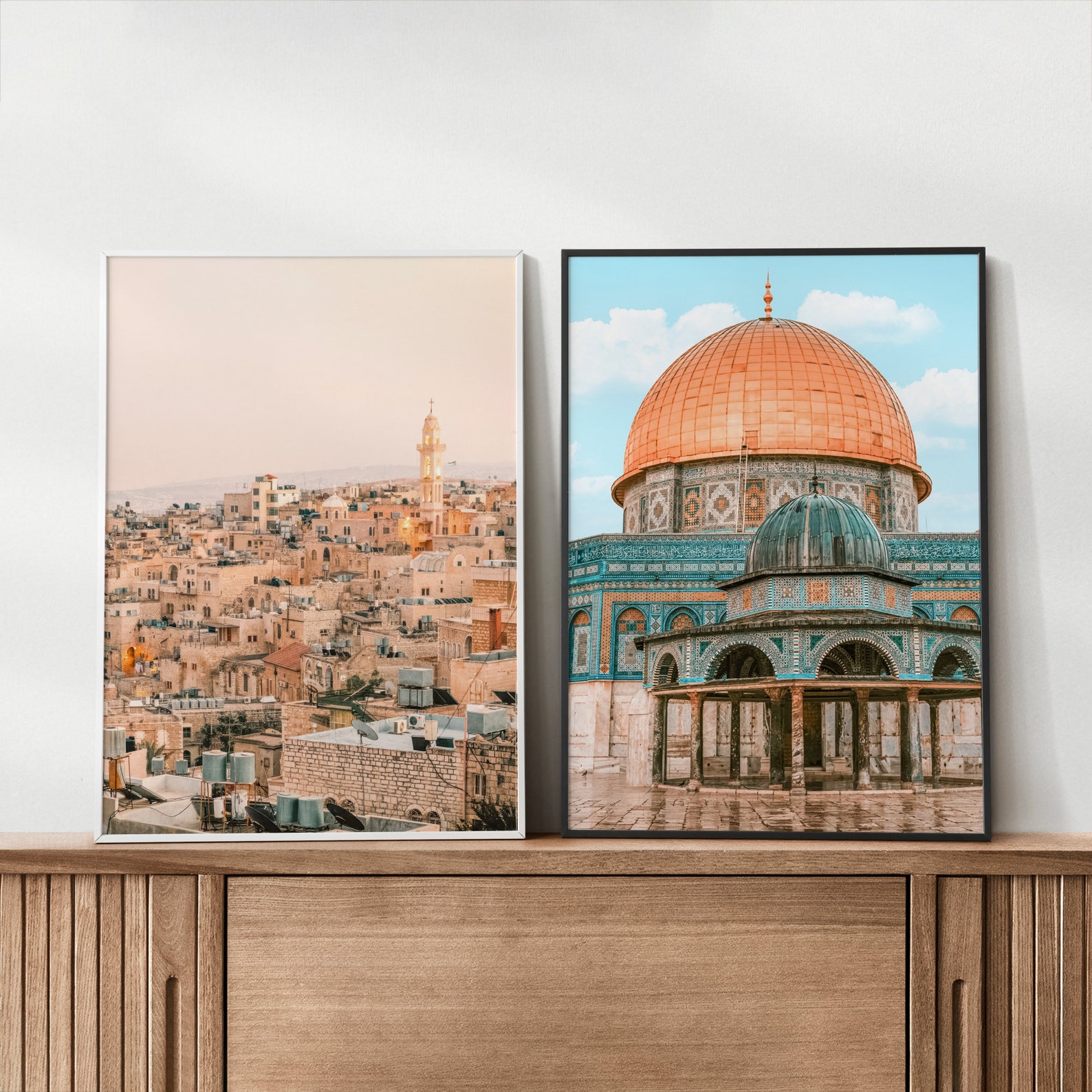 Palestine Print Set of 6, Palestine Art, Palestine Map Decor, Palestine ...