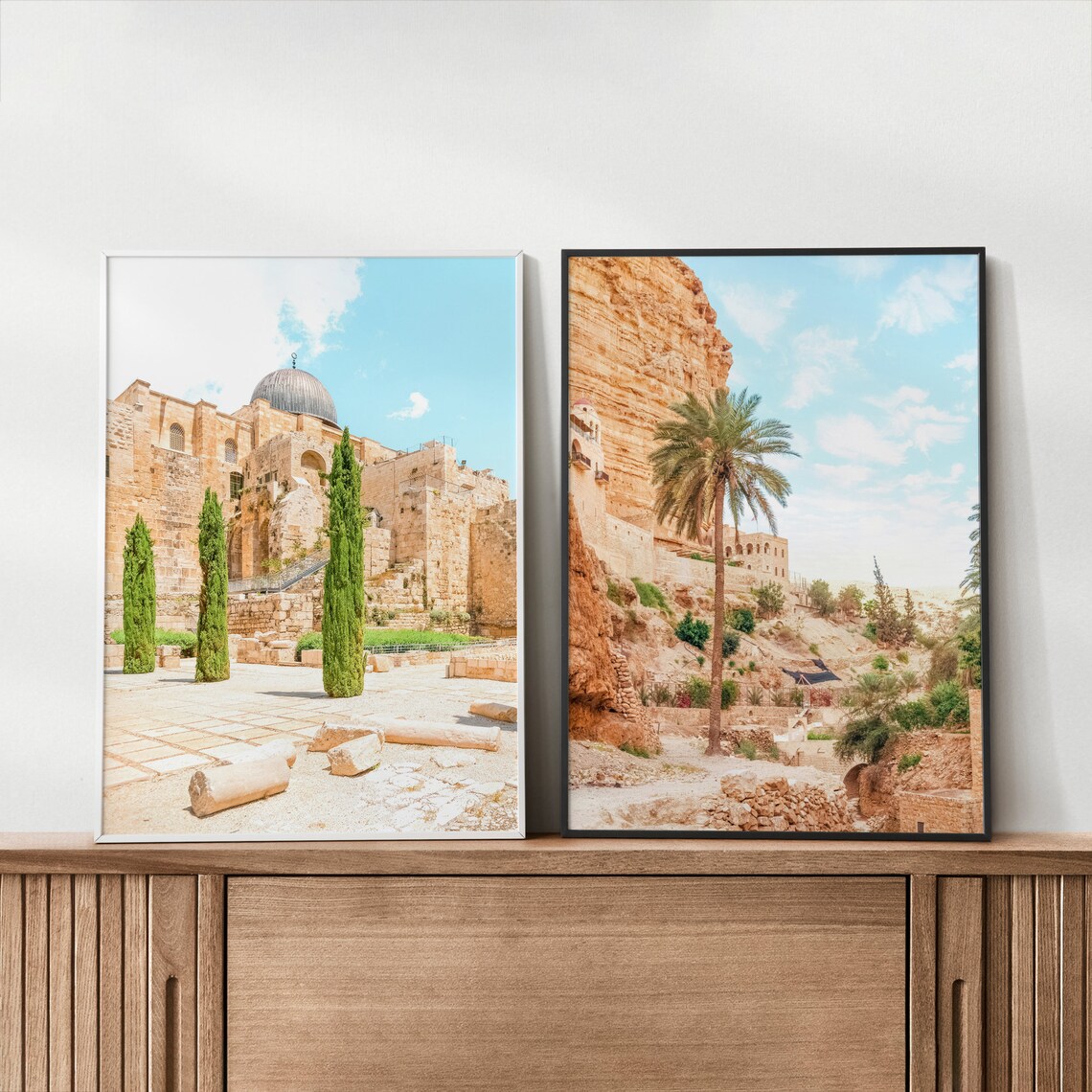 Palestine Print Set of 6, Palestine Art, Palestine Map Decor, Palestine ...