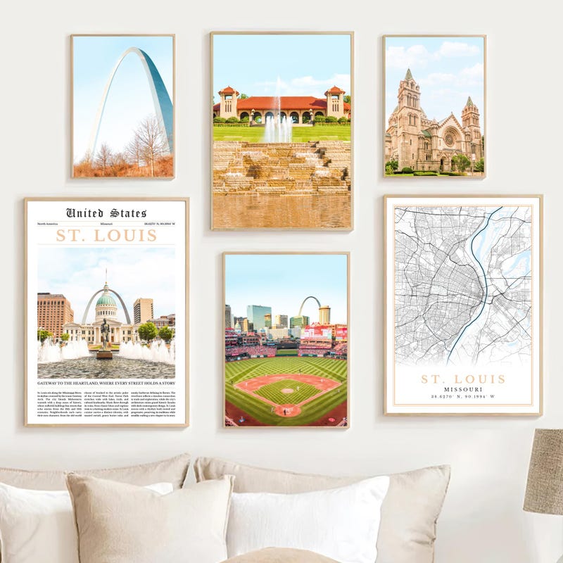 St Louis Poster - Etsy