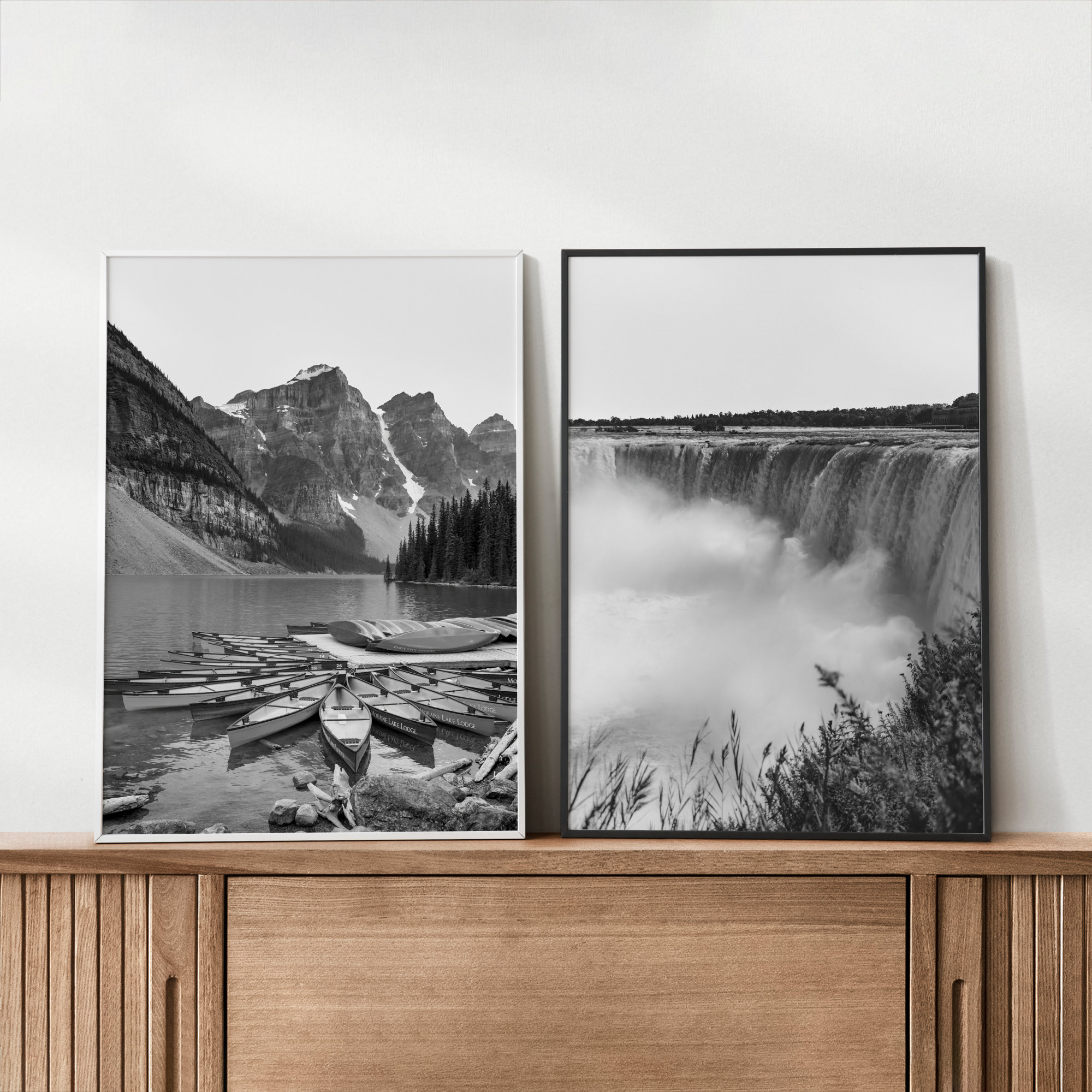 Digital Canada Print Set of 6, Canada Map Art, Canada Art, Canada Wall ...