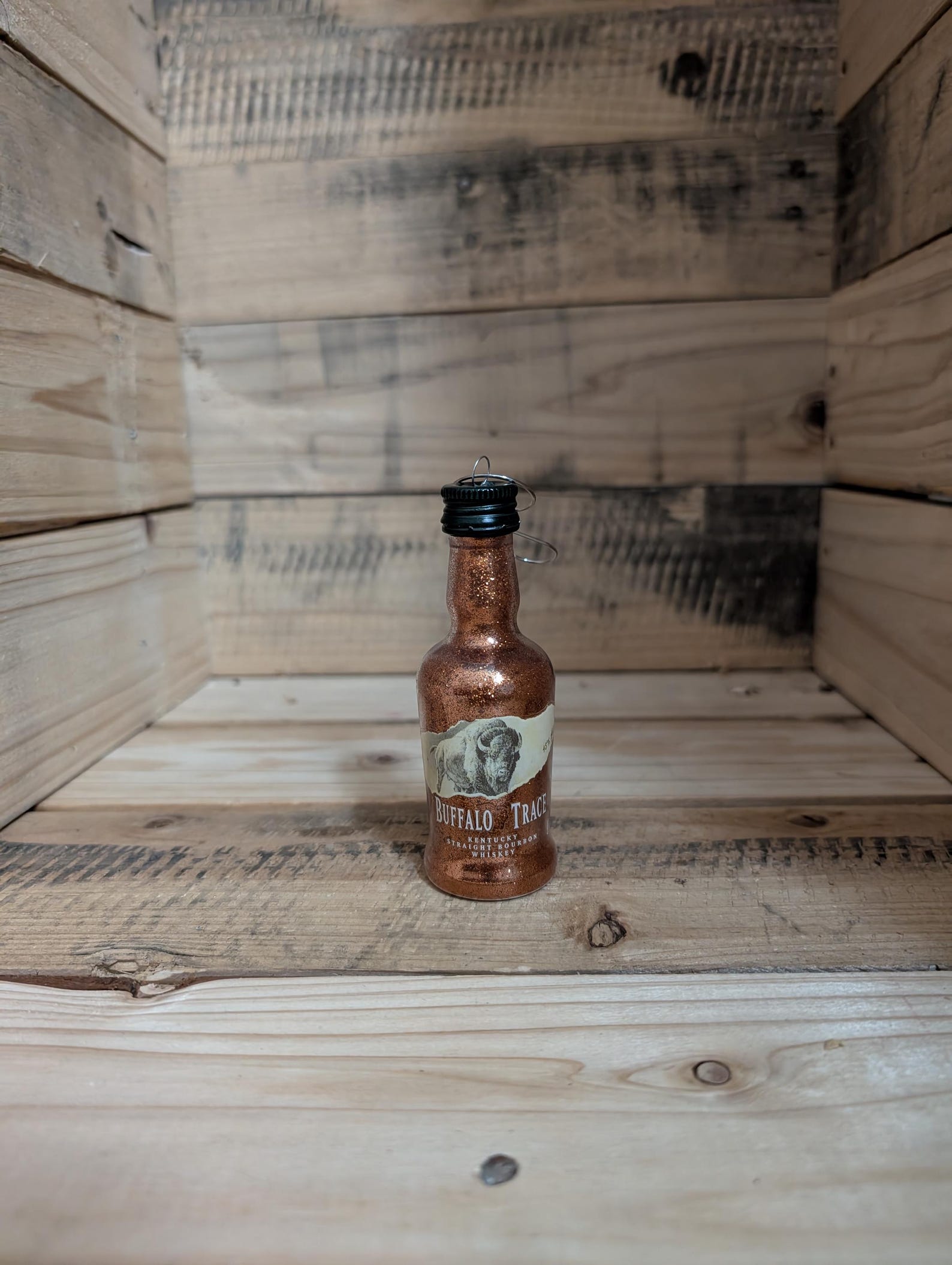 Buffalo Trace Bourbon Bottle Christmas Ornament - Etsy