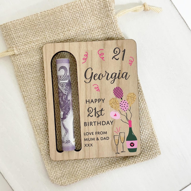 21st Money Gift Wallet - 60+ Gift Ideas for 2026