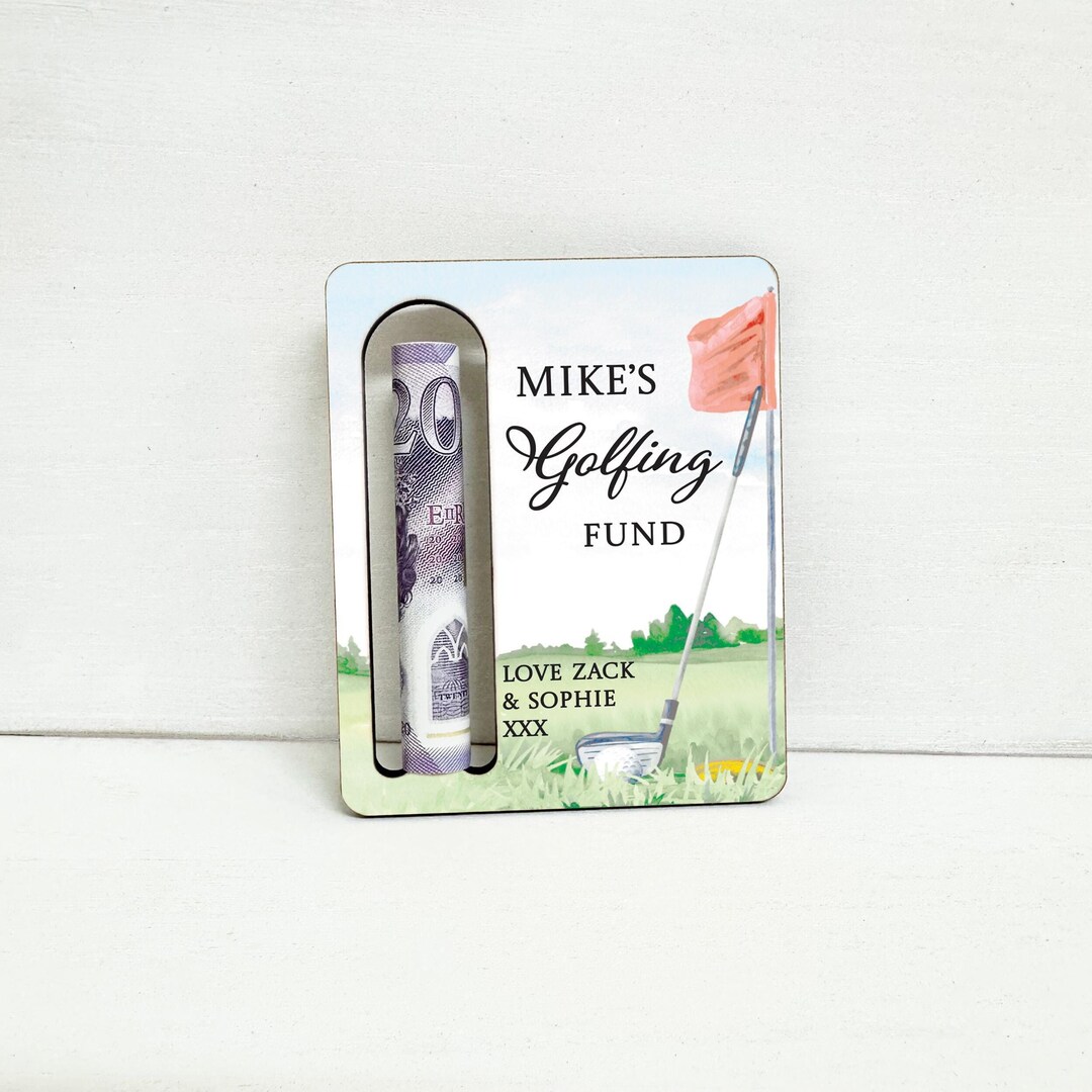 Golfing Trip Fund - Money Gift - Golfing Gift - Golf Trip Money Gift ...