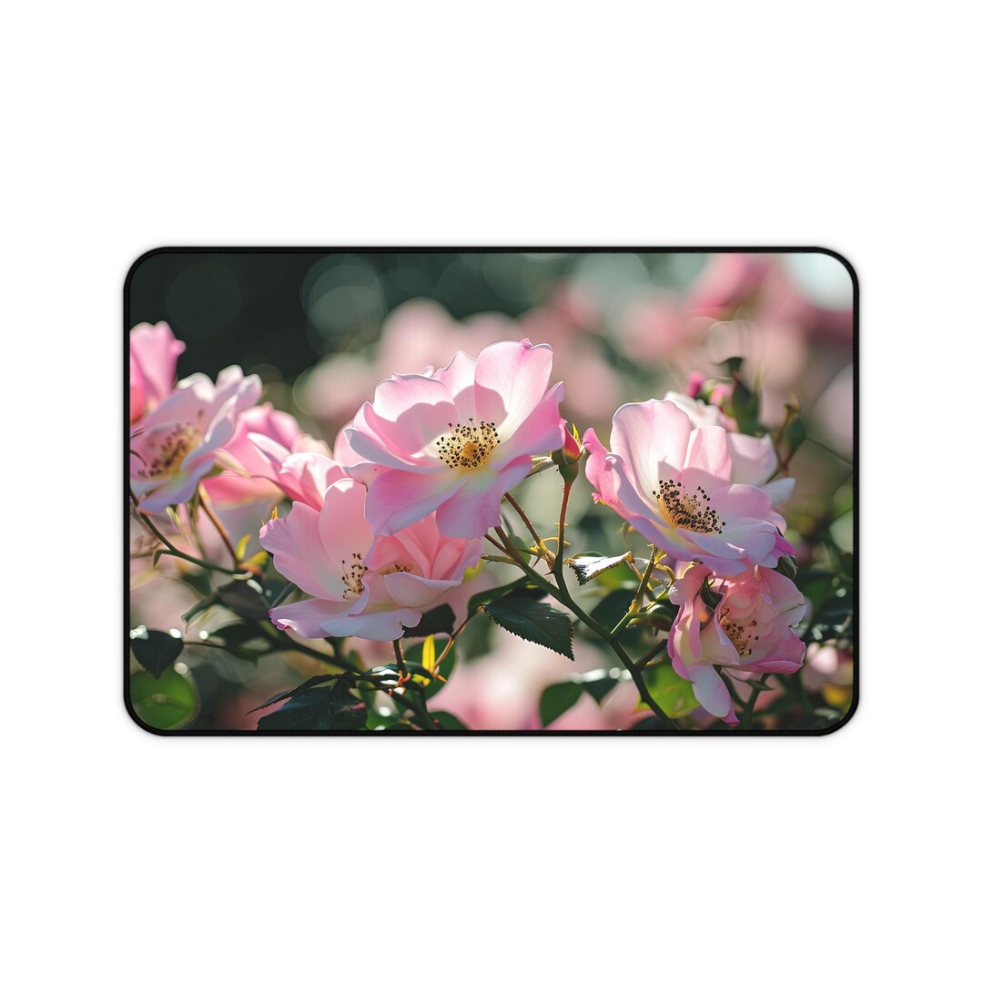 Musk Desk Mat, Roses Desk Mat, Desk Mat, Photographic Style Desk Mat - Etsy