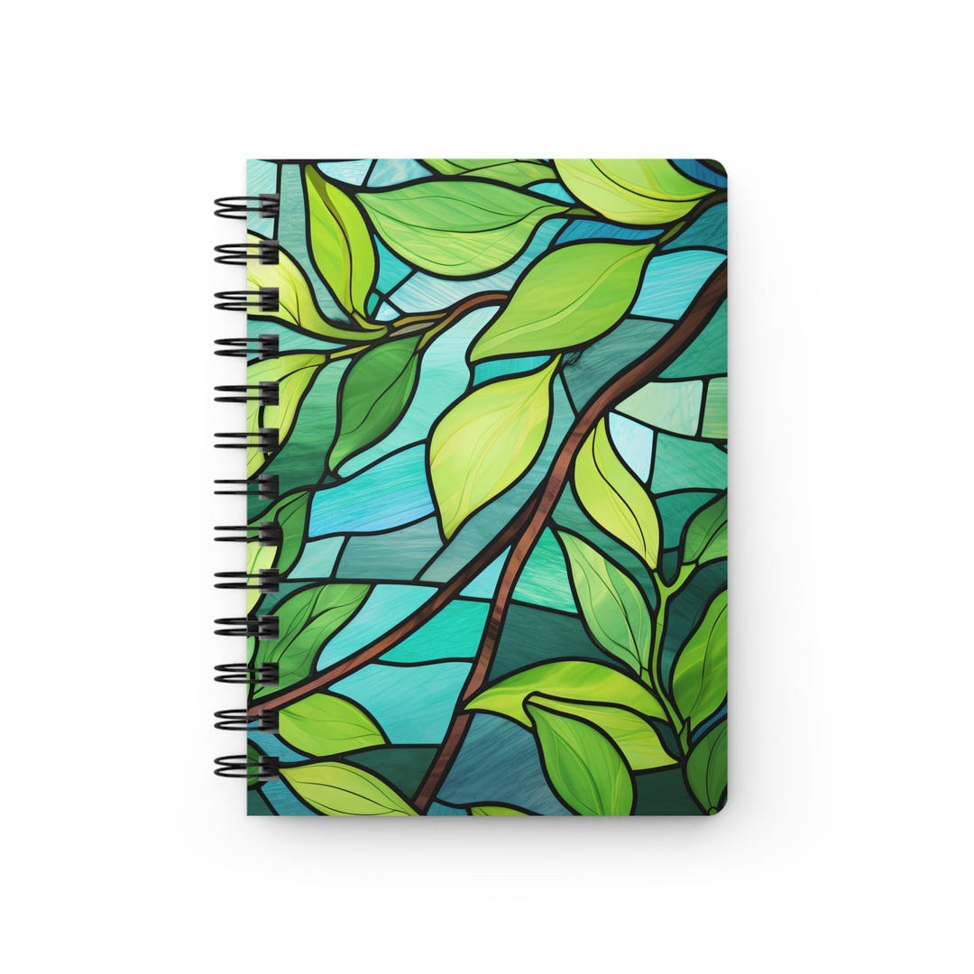Basil Journal, Herb Journal, Stained Glass Window Style Journal - Etsy