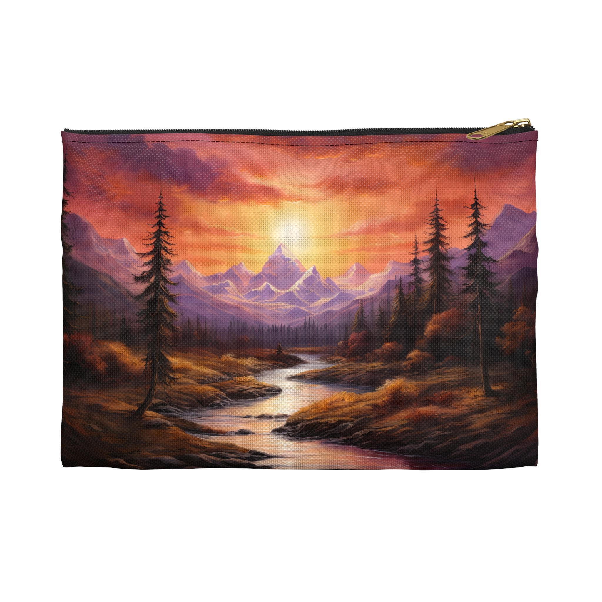 Magical Pouch, Dawn Pouch, Oil Painting Style Pouch - Etsy