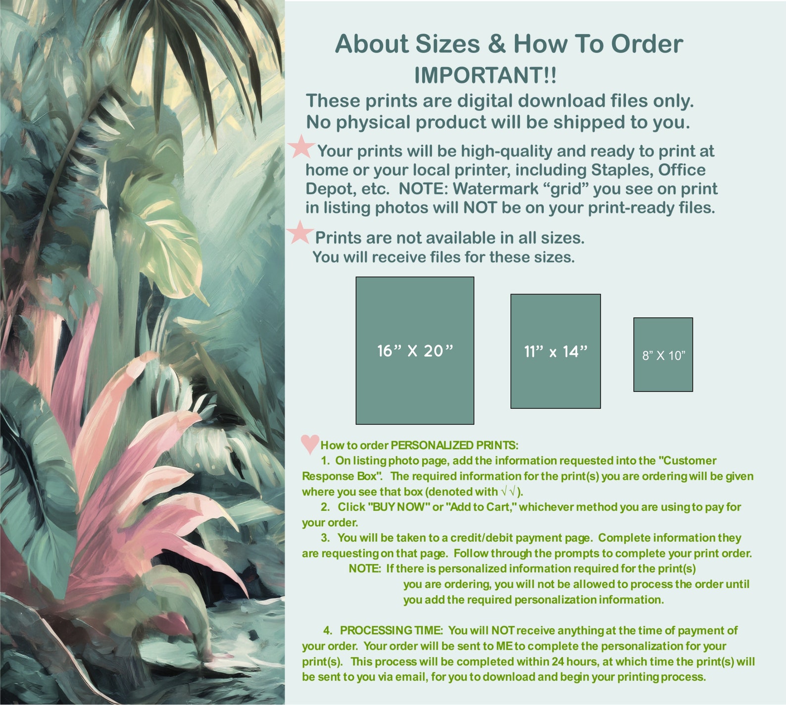 In MEMORIAM. Photo and Birth Flower Art Memento for Mother. Personal ...