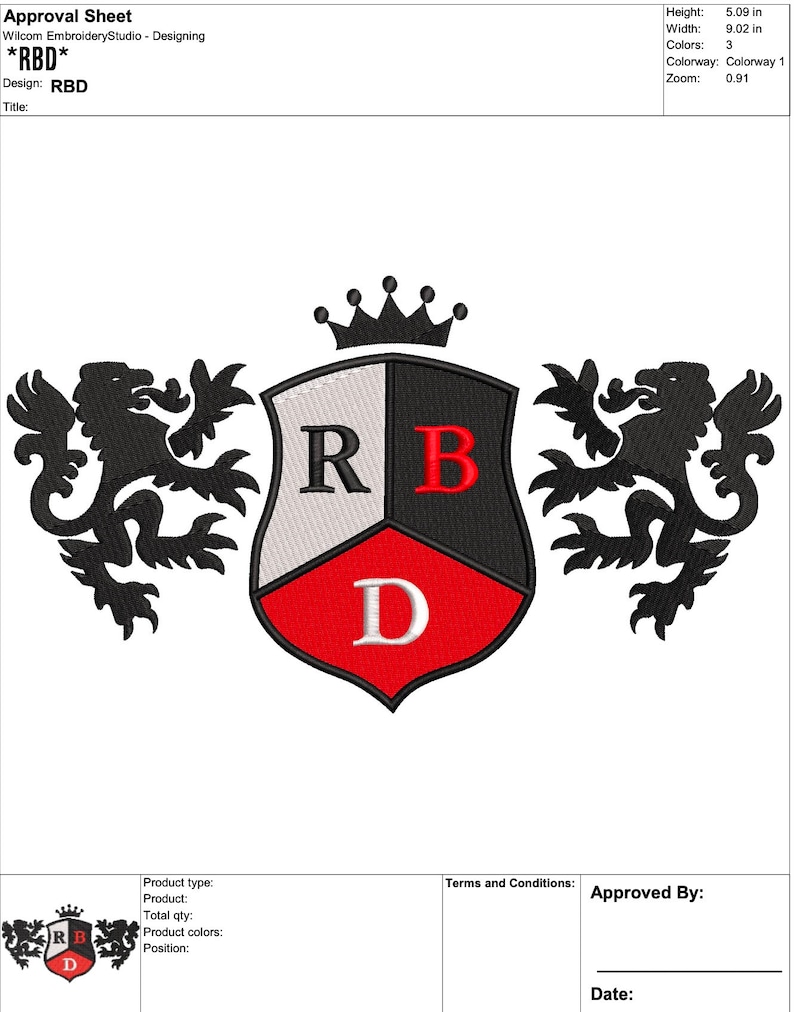 Embroidery DST Logo RBD Rebelde - Etsy